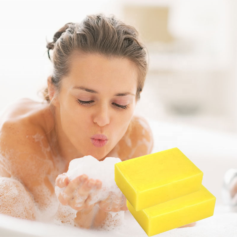 Moisture brightening handmade bar soap